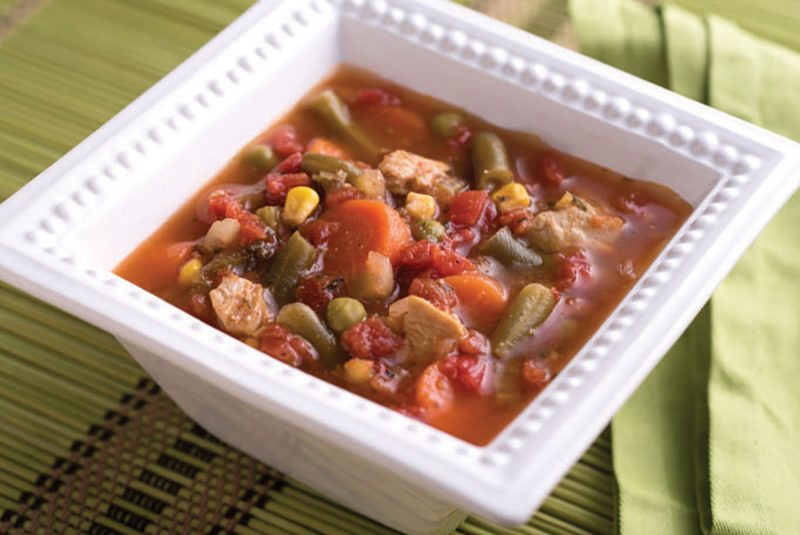 Chicken or Turkey Vegetable Soup USDA Recipe for Child Care Centers ...