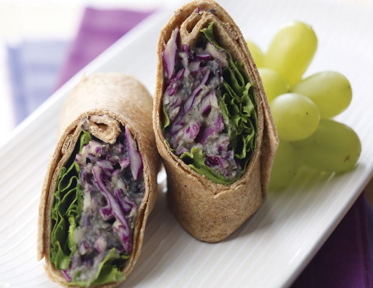Purple Power Bean Wrap USDA Recipe for Child Care Centers – Child ...