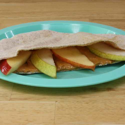 Fruit and Nut Butter Pita Pockets – USDA Recipe for Child Care Centers ...