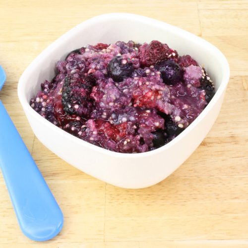 Berry Medley and Quinoa Breakfast Bake – USDA Recipe for Family Child ...