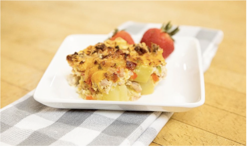 Easy Cheesy Breakfast Bake State (Iowa) Child Nutrition Agency ...