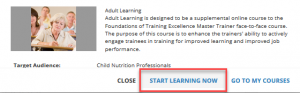 ICN eLearning Portal How To User Guide - Institute of Child Nutrition