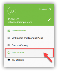 ICN eLearning Portal How To User Guide - Institute of Child Nutrition