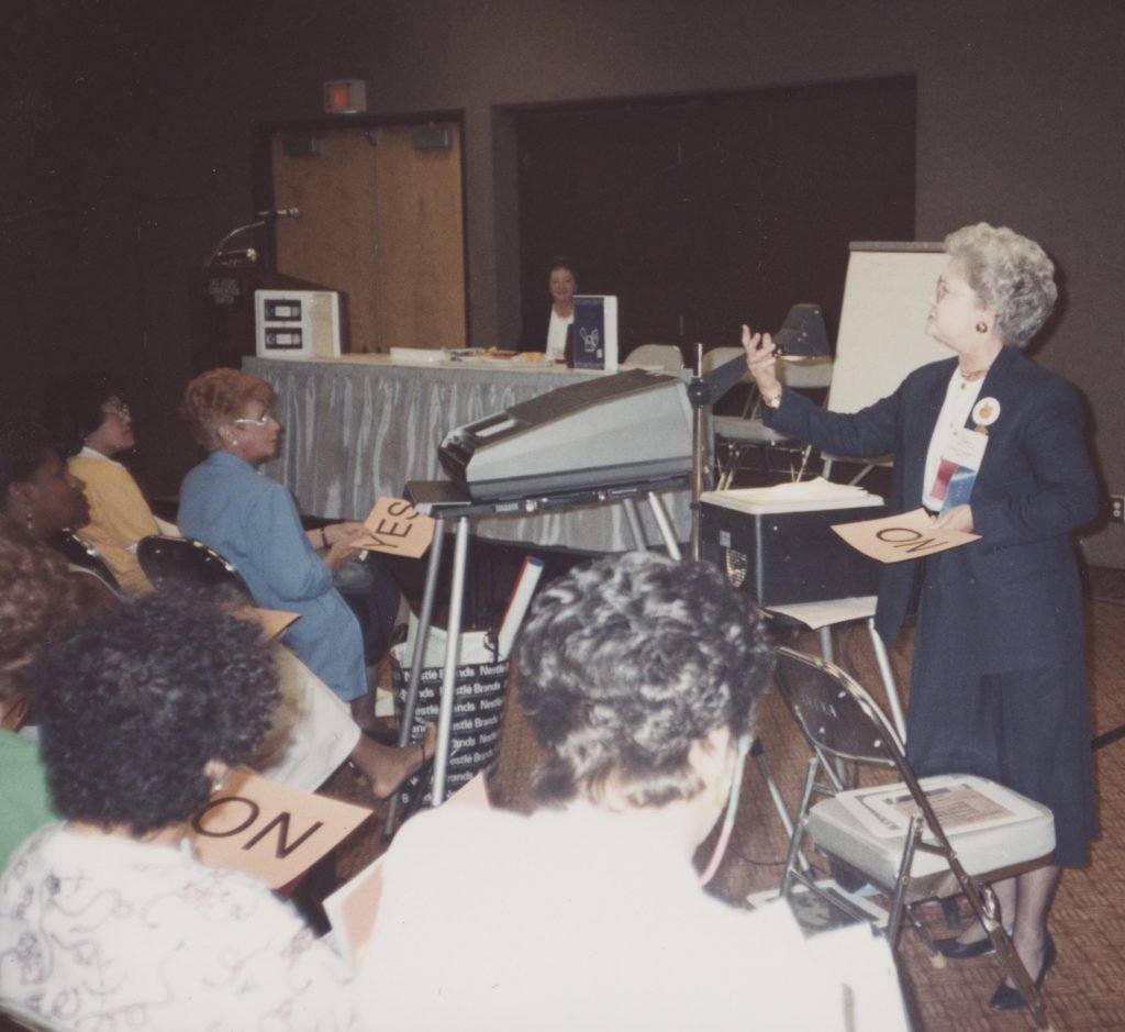 July 20 and 23, 1991 The Institute delivers First Training Sessions at ...