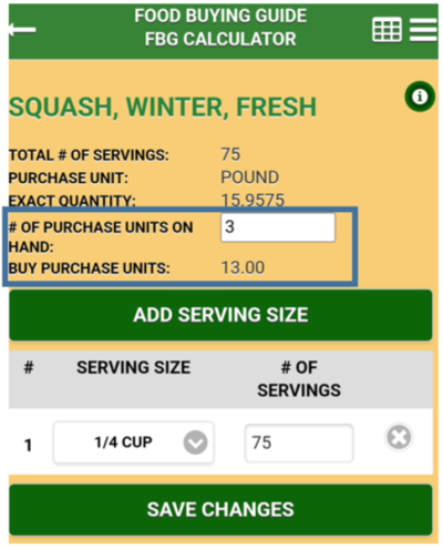 September 2023 – Tools for Determining Amounts of Food to Purchase ...